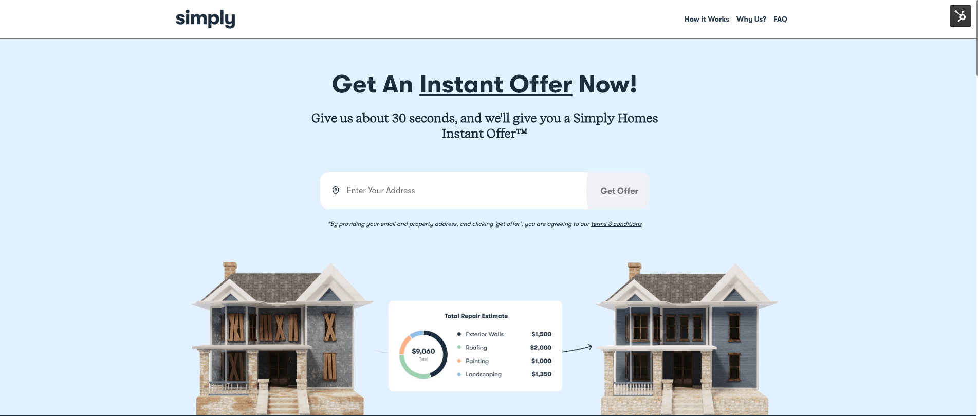 Instant Offer | SimplyHomes.com